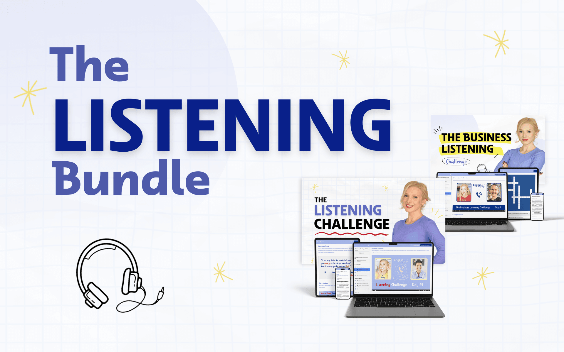 English Listening Bundle | English With Lucy